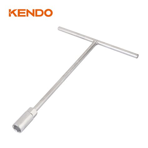 Kendo Multi Car Hand Tools T Type Socket Wrench With Rust Protective