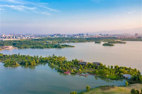 金华湖海塘公园 都市风光 建筑摄影 摄影 汇图网www huitu