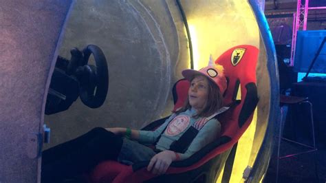 Simulator Full Motion Pod Rollercoaster Ride 3 At Eb Games Expo 2014