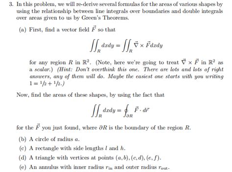 Solved 3 In This Problem We Will Re Derive Several Chegg Com