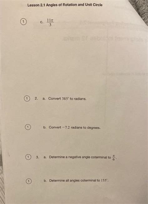 Solved Draw The Following Angles In Standard Position A Chegg