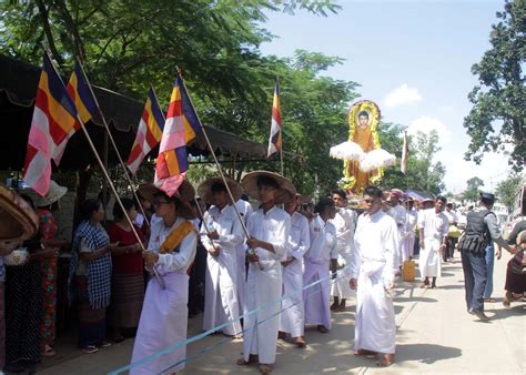 နမ့်စန်တွင် ၅၈ ကြိမ်မြောက် မြို့နယ်လုံးကျွတ် ဆွမ်းဆန်စိမ်းစုပေါင