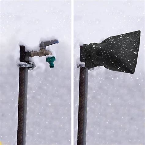 Outside Tap Cover Winter Frost Jacket Insulation Garden Tap Thermal