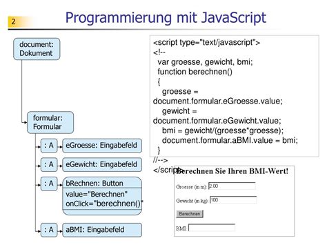 ppt programmierung mit javascript powerpoint presentation free