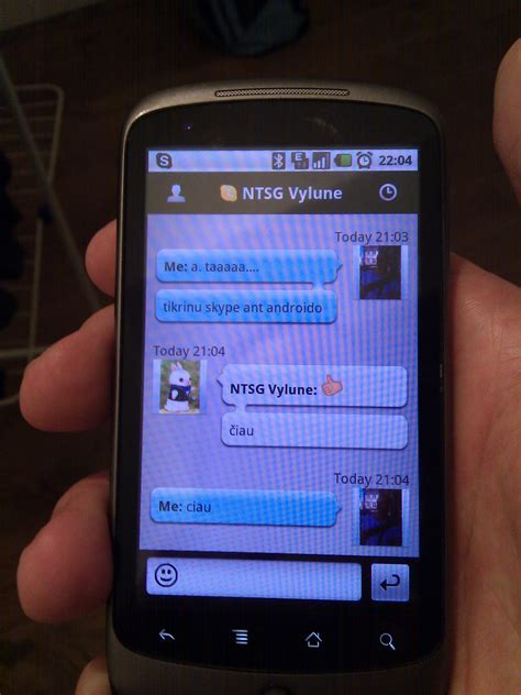 Skype For Android Phones Is Out Giedrius Majauskas Blog