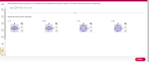 Solved Find And Sketch The Level Curves F X Y C On The Same Chegg Com