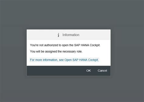 Creating An Hana Mdc Database And Access Web Based Hana Development Workbench In The Cockpit