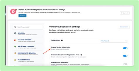 Let Vendors Sell Subscriptions Using Dokan Multivendor