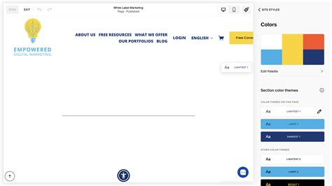 How To Edit A Line Color In Squarespace Squarespace Tutorial