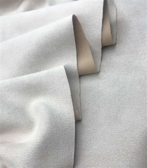 Замша на скубе молочный c1 - Мир Ткани