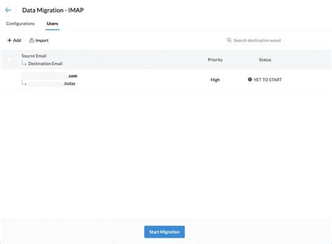 Imap Migration From Microsoft 365 To Zoho Mail