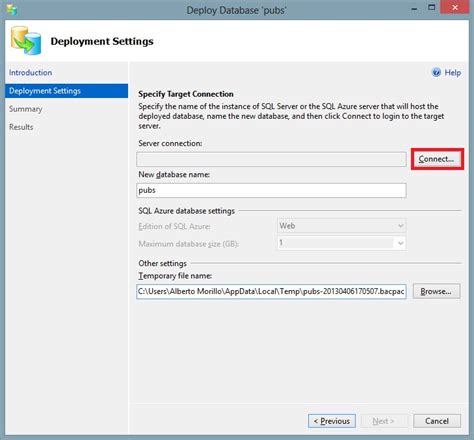 Sqlcoffee Migrating Sql Server Databases To Azure Using Ssms 2012