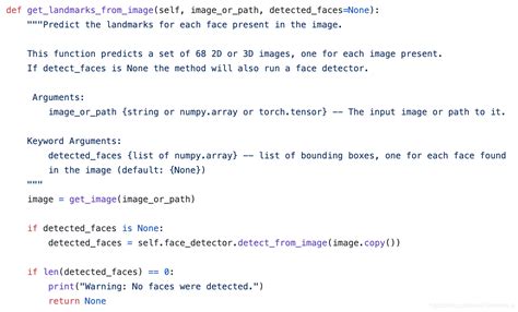 Facealignment库获取人脸图片landmark示例face Alignment提取视频唇部 Csdn博客