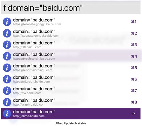 Github F0ngalfred Workflow 自用的一些alfred工作流