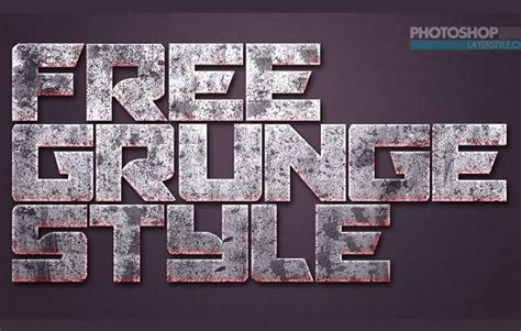 20 Free Photoshop Layer Styles For Creating Beautiful Text Effects