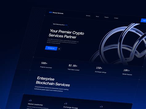 Web3 Agency Website Design By Can Aydın On Dribbble