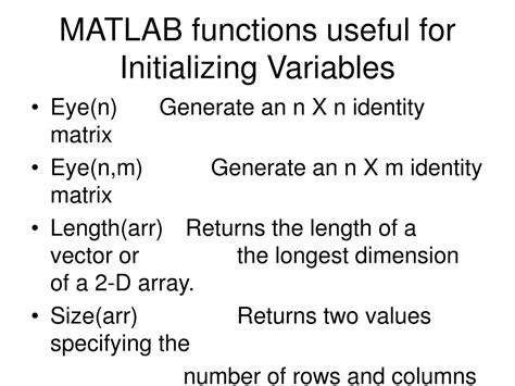 Ppt Introduction To Matlab Powerpoint Presentation Free Download Id