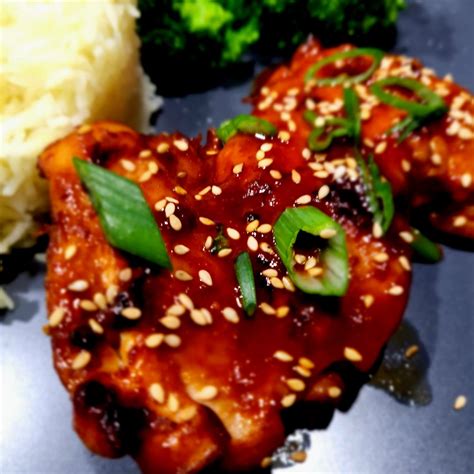 Korean Style Chicken Thighs Recipe Samsung Food