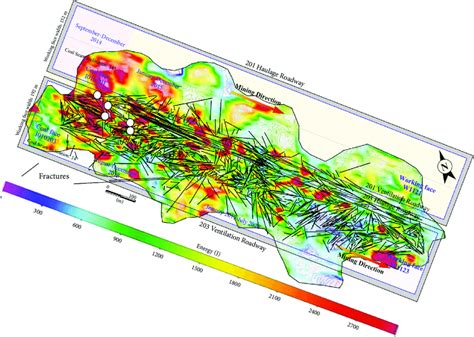 A Correlation Between Computed Microseismic Energy And The Mapped Download Scientific Diagram