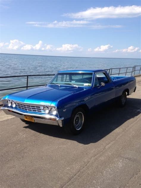 1967 Chevy El Camino Royal Bluechrome Factory Air Conditioning