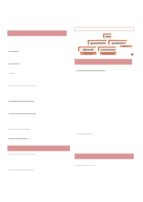 Data Management Notes Mathematics In Modern World Week 4 5 Ge4