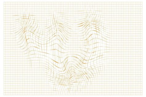 Abstract Geometric Background With Wavy Grid Curved Vector Vector Art At Vecteezy