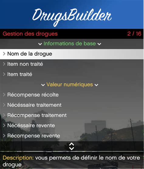 FREE FR ESX Simple Drugsbuilder Build Your Own Drugs Without Any Knowledges FiveM