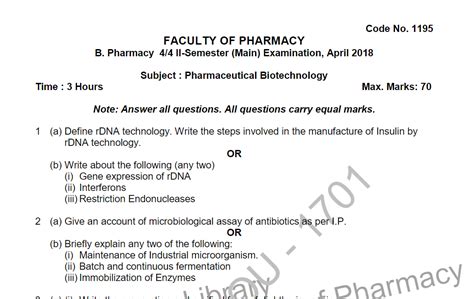Final Year Previous Year Questions Paper G Pulla Reddy Download Now