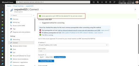Connecting To An Azure Windows Vm Using An Azure Powershell Script And