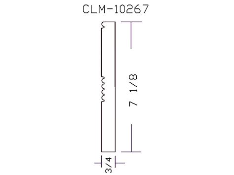 Clm 10267 Classic Mouldings Inc