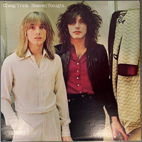 Cheap Trick Heaven Tonight Vinyl Terre Haute Orange Labels