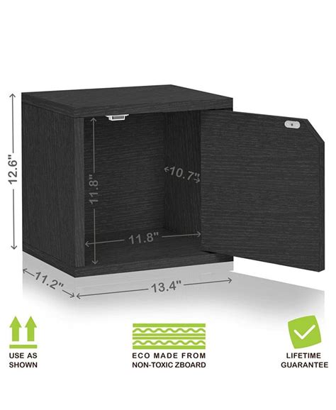 Way Basics Eco Stackable Connect Storage Cube With Door Macys