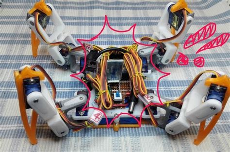 [diy] Spider Robot Quad Robot Quadruped Spider Robot Robot Quad