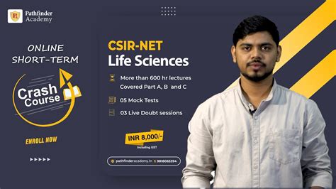 Online Short Term Crash Course For CSIR NET Life Sciences YouTube