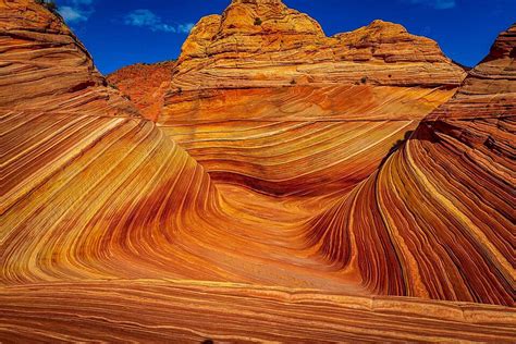 The Wave Sandstone Formation In Arizona Paria Canyon Vermilion Cliffs