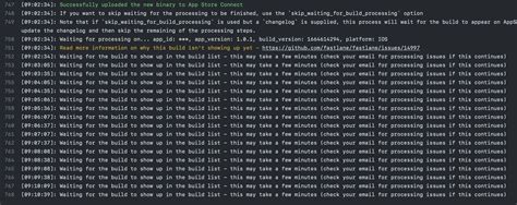 Waiting For Build To Show Up In List Hangs Even After Build Is Processed Github Actions