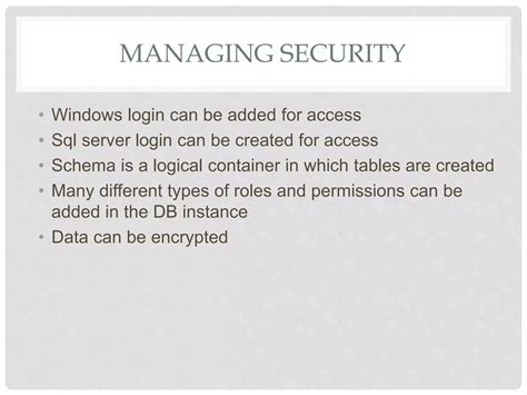 Microsoft Sql Server Database Administration PPT