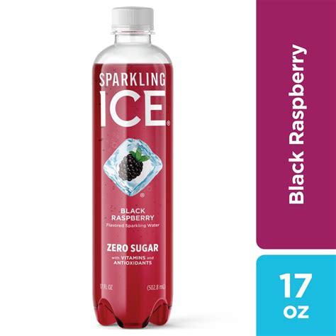 Sparkling Ice Zero Sugar Black Raspberry Sparkling Water 17 Fl Oz Smiths Food And Drug