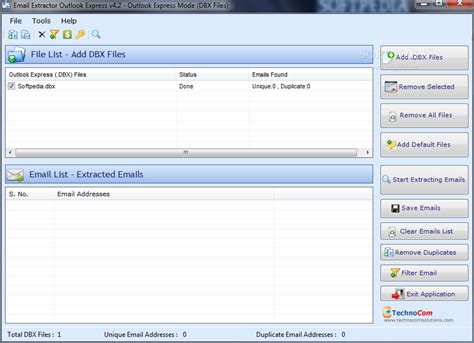 email extractor outlook express download softpedia