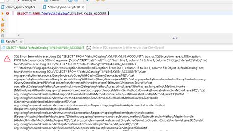 Kylin Objects With A Mixed Case Name Are Quoted But Mustnt Be · Issue 16030 · Dbeaver