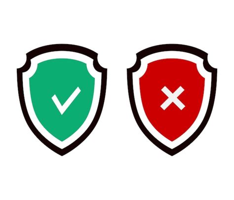 Premium Vector Shield Check Security Icon Vector Illustration