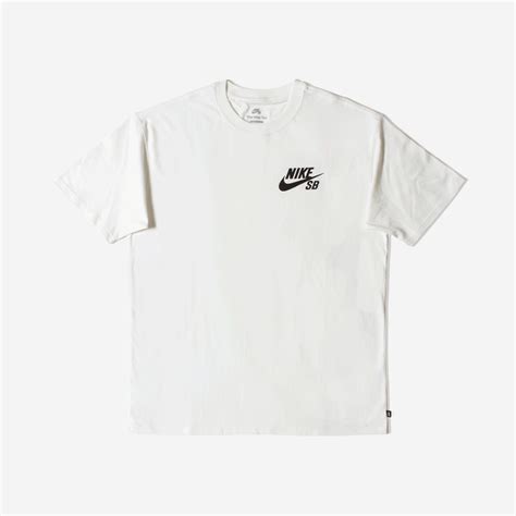 나이키 Sb 로고 스케이트보딩 티셔츠 화이트 아시아 Nike Kream
