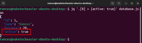 How To Use Jq Command To Process Json In Linux Make Tech Easier