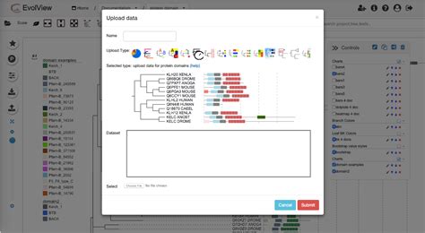Evolview User Guide Datasets Protein Domains