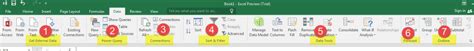 Excel 2016 Ribbons Tabs And Quick Access Toolbar