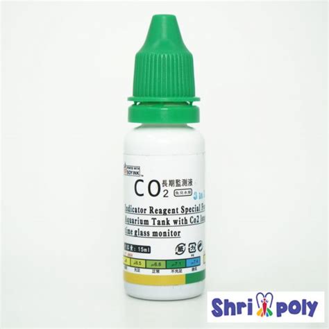 Aquarium Co2 Indicator Reagent Solution Shrimpoly