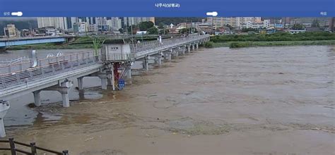나주시 남평교 홍수주의보 발령하천 범람 우려 등 피해 대비 파이낸셜뉴스 나주시 남평교 홍수주의보 발령하천 범람 우려 등 피해 대비 파이낸셜뉴스