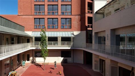 Henley Halebrown Creates Hybrid Building In Hackney With Red Loggia
