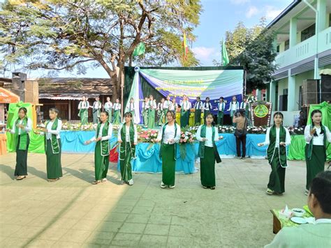 မိုင်းပန်မြို့နယ်၌ အခြေခံပညာအလယ်တန်းကျောင်း ခွဲ မြို့မ၏ ၂၀၂၄ ၂၀၂၅ ပညာသင်နှစ် ပညာရည်ချွန်ဆုပေးပ