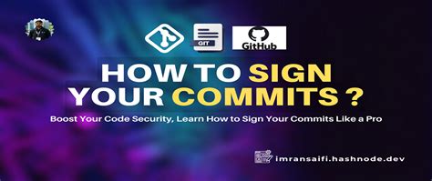 How To Sign Your Commits A Guide For Git Users Dev Community